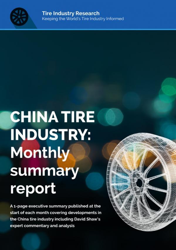 Tire Industry Research – Expert reports and analysis about the tire ...
